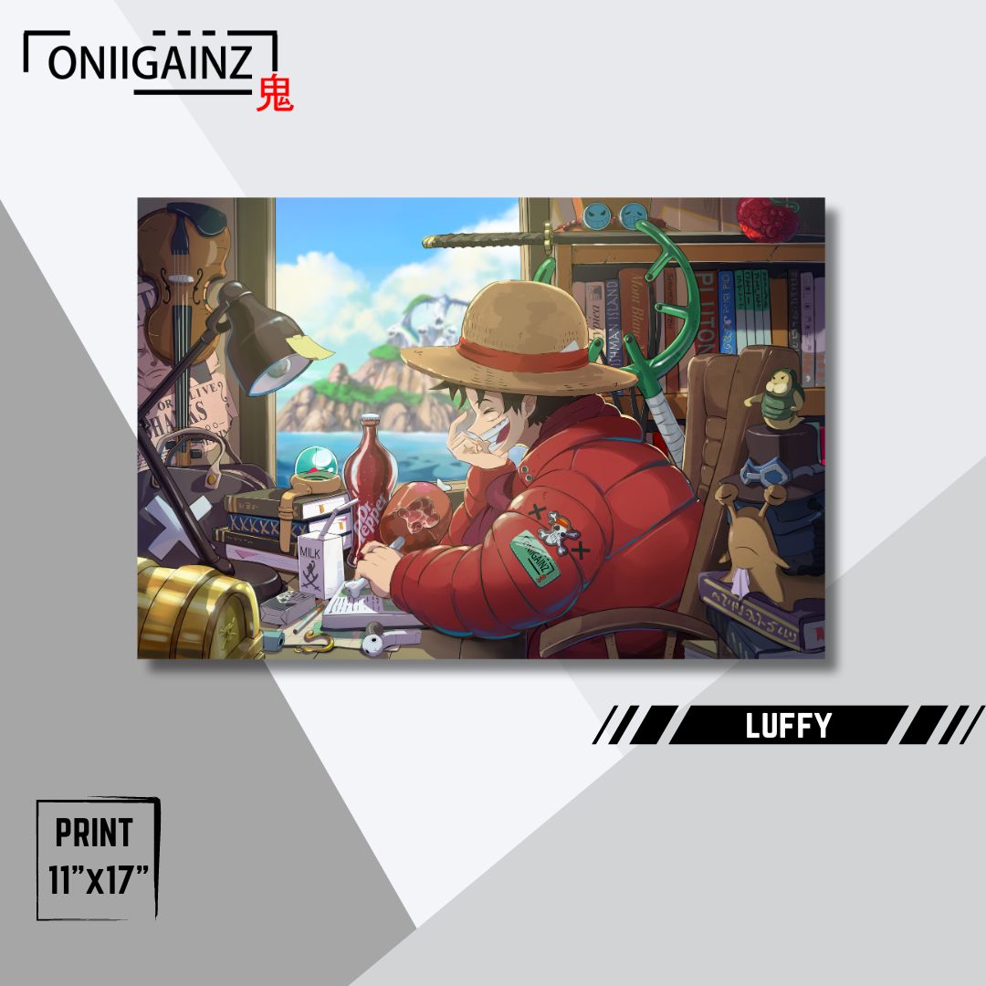 Luffy Print – Onii Gainz